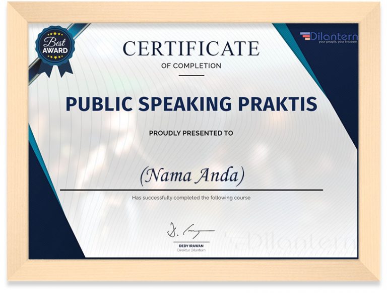 Public Speaking Praktis