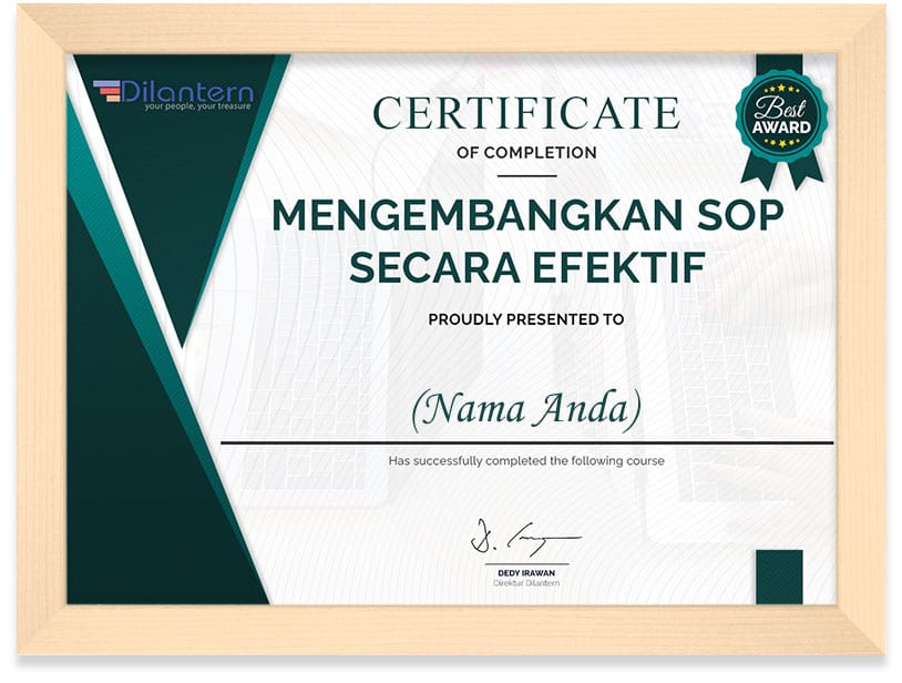 Mengembangkan S.O.P Secara Efektif | Arkademi