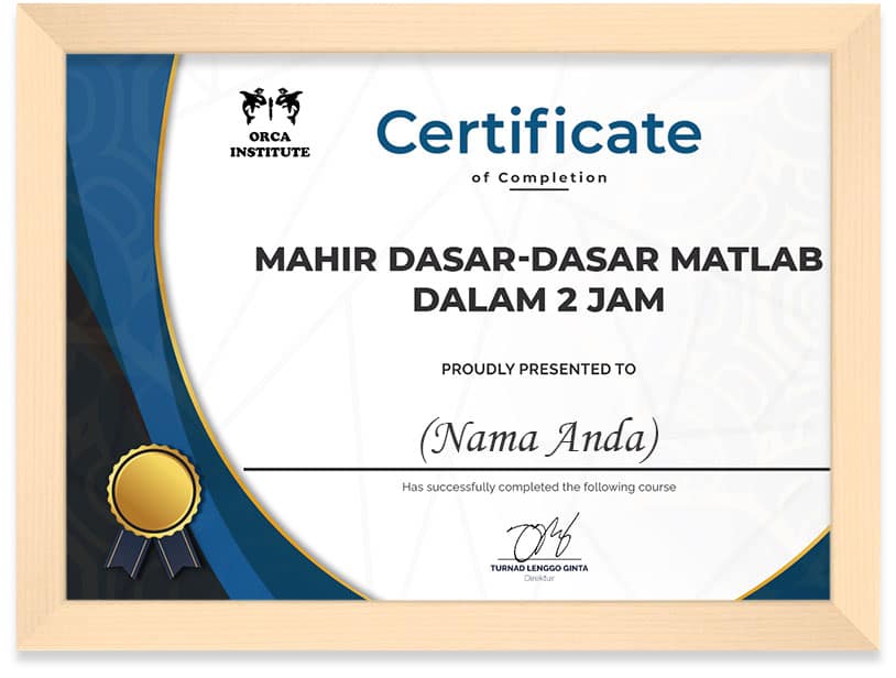 Mahir Dasar-dasar Matlab dalam 2 Jam | Arkademi